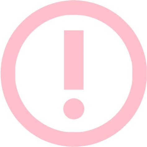 Pink Warning 4 Icon Free Pink Warning Icons