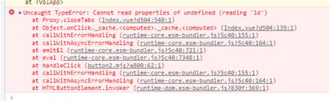 顶部tabs右键关闭报错 Issue cq panda Vue NetCore GitHub