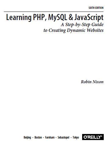 Learning PHP MySQL JavaScript Th By Robin Nixon Buy Online In Pakistan MBA Bookstore