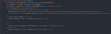Service Bus Typeerror Cannot Read Property Process Of Undefined · Issue 9792 · Azure