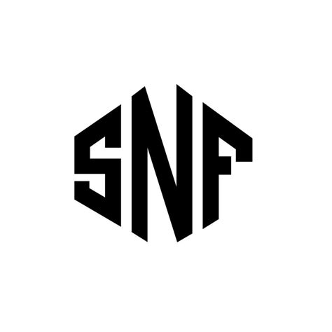 Snf Letter Logo Design With Polygon Shape Snf Polygon And Cube Shape Logo Design Snf Hexagon
