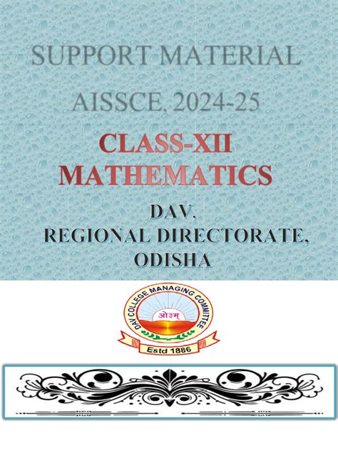 Xii Maths Final Pdf Matrix Mathematics Geometry