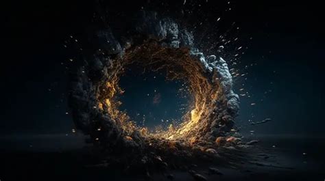 3d 렌더에서 계단식으로 떨어지는 화려한 입자의 매혹적인 디스플레이 혜성 스타 트레일 별 배경 배경 일러스트 및 사진 무료