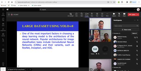 International Webinar On Machine Learning Techniques For Large Datasets