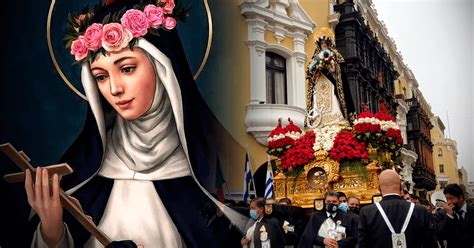 ¿Quién fue Santa Rosa de Lima?, cuándo y por qué se le celebra a esta ...
