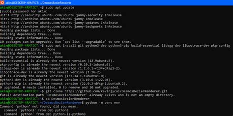 Command Python Not Found · Issue 59 · Kevinjycuidesmosbezierrenderer · Github