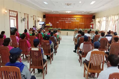 ၅၉ နှစ်မြောက်မြန်မာနိုင်ငံရဲတပ်ဖွဲ့နေ့ အခမ်းအနား ဖြူးမြို့နယ်တွင် ကျင်းပ Information And