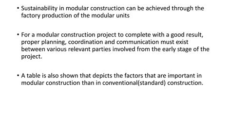 Modular Construction Ppt PPTX Construction Industry Industries