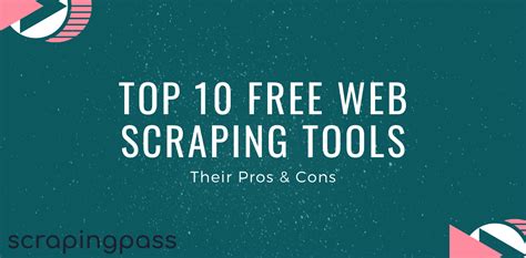 Top Free Web Scraping Tools Their Pros Cons NoCodePdf