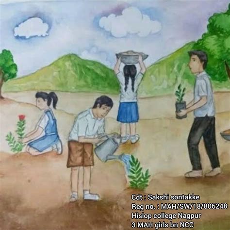 TREE PLANTATION India NCC