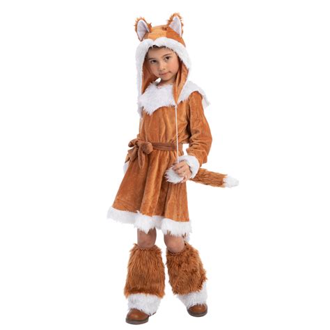 Spooktacular Creations Sweet Girls Fox Costume Set
