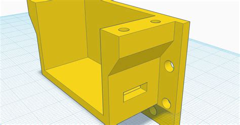 Servo Mount By Borreltje Download Free Stl Model