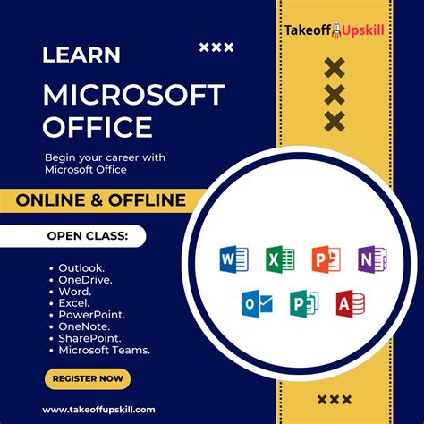 Learn Microsoft Office At Takeoffupskills Takeoff Upskill Posted On