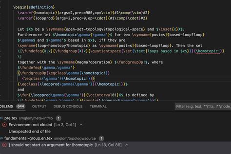 vardef linter problem · issue 6 · slatex stex ide · github