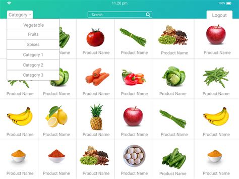 POS UI DESIGN Behance