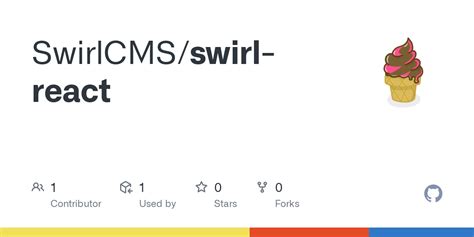 GitHub SwirlCMS Swirl React