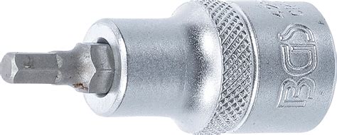 Bgs Technic Bit Socket 12 5 Mm 1 2 Internal Hexagon 5 Mm Purchase Online