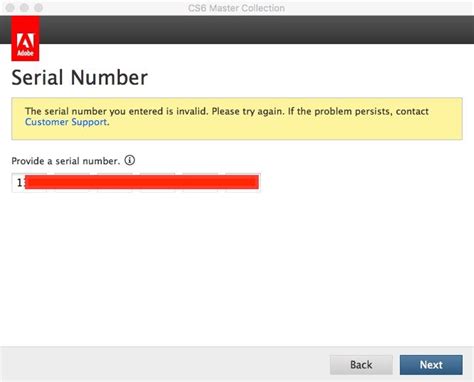Solved Cs6 Product Key Not Valid Adobe Community 9093726