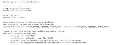 Regression Analysis Using Evalml Framework Data Science Prophet