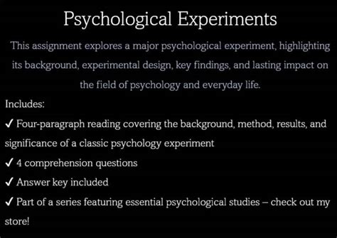 Psychology Experiments Delay Discounting Experiments Psychological
