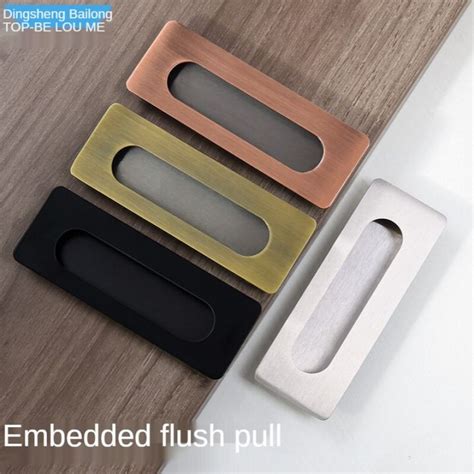 Tatami Dark Handle Sliding Door Sliding Wooden Door Handle Invisible