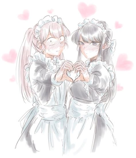 Komi Shouko And Tadano Hitohito Komi San Wa Komyushou Desu Drawn By