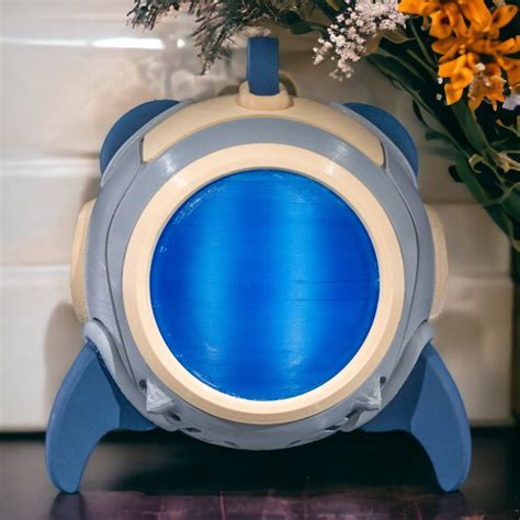 3d Printable Tiny Spacecraft Lamp By Stlflix