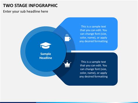 Two Stage Infographic Powerpoint Template Ppt Slides