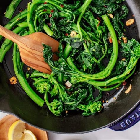 Sautéed Broccoli Rabe Recipe Love And Lemons