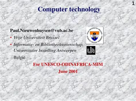 PPT Computer Technology PowerPoint Presentation Free Download ID