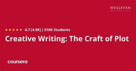 Creative Writing The Craft Of Plot Coursera