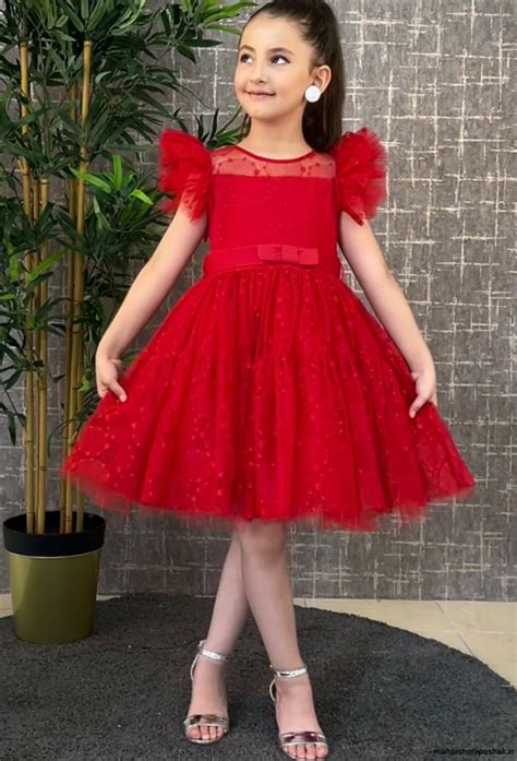 مدل لباس دخترانه شش ساله مجلسی