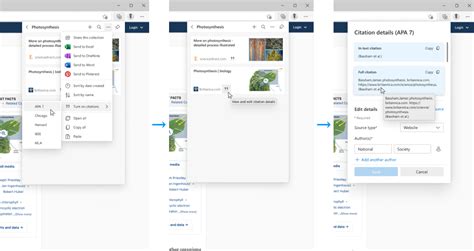 previewing citations in microsoft edge 지락문화예술공작단