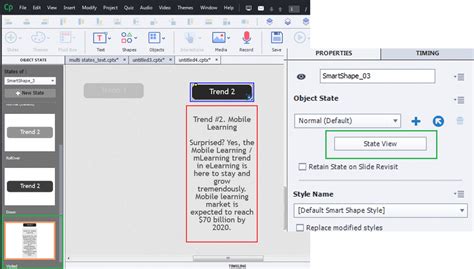 Adobe Captivate 9 Feature Create Multi State Objects