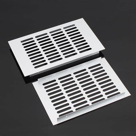 Ventilation Grille 150mm Aluminium Rectangular Cabinet Wardrobe Air