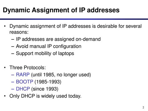 Dynamic Host Configuration Protocol Dhcp Ppt Download