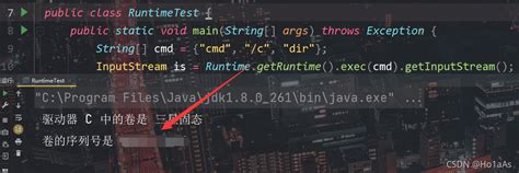 『踩坑记录』java Runtimeexec执行命令报错cannot Run Program “xxx“系统找不到指定的文件java
