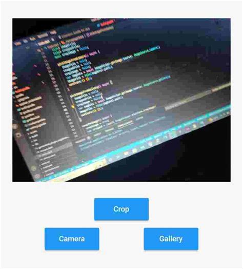 How To Easily Pick And Crop Image In Flutter Flutter Easy Code Guide Let Me Flutter