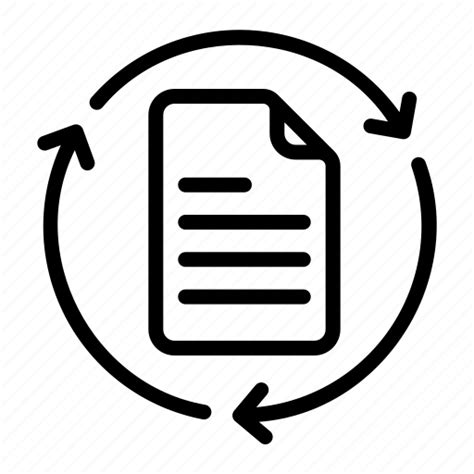 File Feedback Loop Circular Arrow Input Marketing Icon Download On Iconfinder