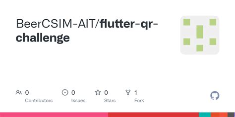 GitHub BeerCSIM AIT Flutter Qr Challenge