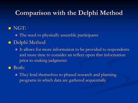 Ppt The Nominal Group Technique Powerpoint Presentation Free Download Id 6758685