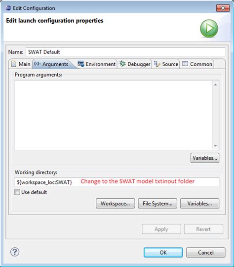 debug swat in eclipse utilize makefile swat output viewer