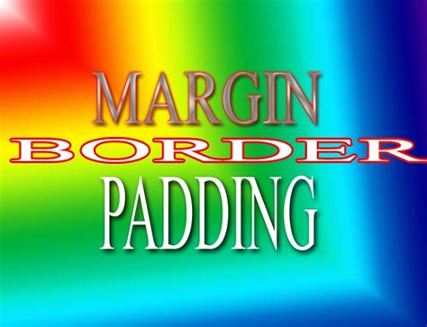 Pengertian Padding Margin Dan Border Pada CSS Kopenkudamai