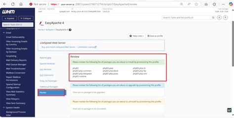 How To Install A New Php Version In Whm Cpanel Ipserverone