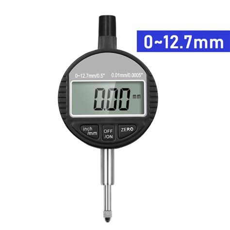 Pcf Digital Dial Indicator Digimatic Indicator 0 12 7mm Test Range Lcd Display Battery Powered