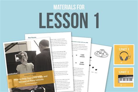 Materials For Lesson 1 Free Hoffman Academy Blog