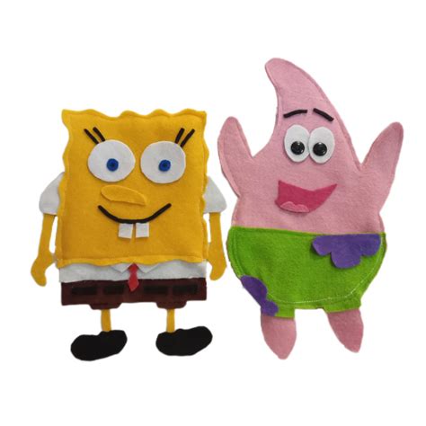 قیمت و خرید عروسک مدل دستکشی باب اسفنجی و پاتریک مجموعه دو عددی