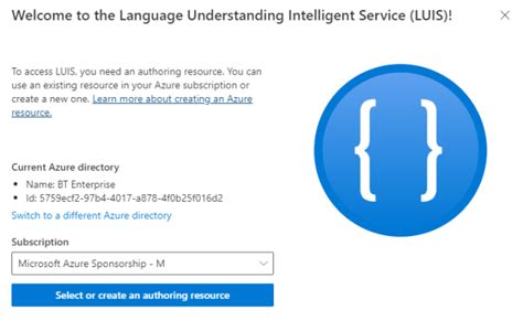 Create Your First Luis Language Understanding Intelligence Service