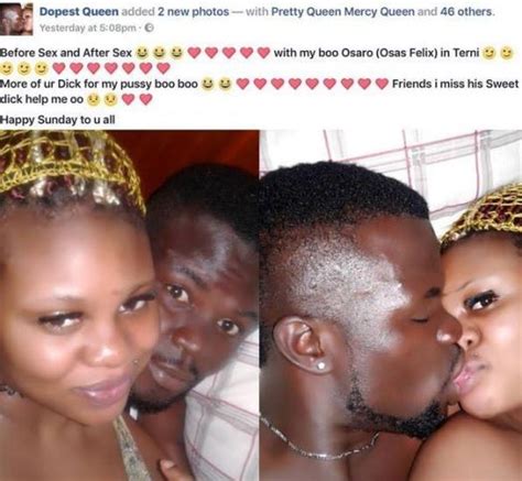 Lady Shares Before And After Sex Photoon Social Media