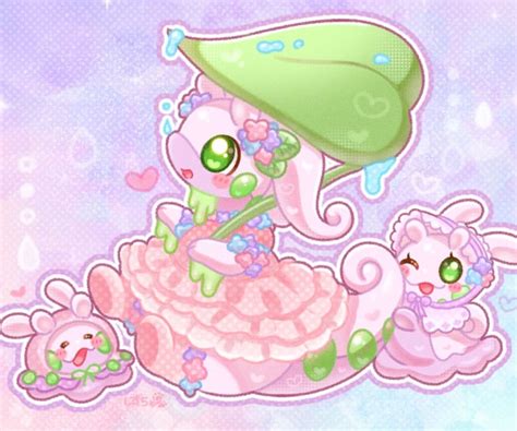 Goomy Goodra And Sliggoo Pokemon Drawn By Shizucha Danbooru